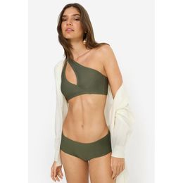 LSCN BY LASCANA Bustier-Bikini-Top 'Gina' gr&uuml;n Gr. 40. Nachhaltig.