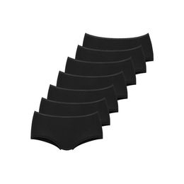 VIVANCE BY LASCANA Panty schwarz Gr. 48/50 f&uuml;r Damen. Mit Spitze. K&ouml;rpernah
