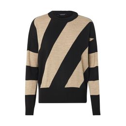 Trendyol Pullover Damen Gr&ouml;&szlig;e M beige / schwarz