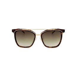 Ana Hickmann Damen-Sonnenbrille in Hellbraun/ Gold - 75% | Gr&ouml;&szlig;e 55 | Damen-brillen