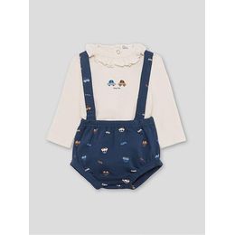 Street MONKEY 2tlg. Outfit in Creme/ Dunkelblau - 42% | Gr&ouml;&szlig;e 56 | Baby-bodys