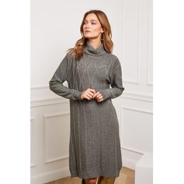 Jos&eacute;fine Strickkleid "Felicidad" in Khaki - 72% | Gr&ouml;&szlig;e L | Damen-kleider
