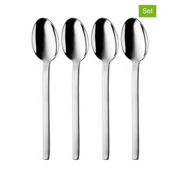 BergHOFF 4er-Set: Kaffeel&ouml;ffel in Silber - (B)3 x (H)15 x (T)1 cm - 33% | Gedeckter-tisch