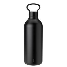 Stelton Isolierflasche "Tabi" in Schwarz - 1 l - 45% | Damen-outdoor-ausruestung