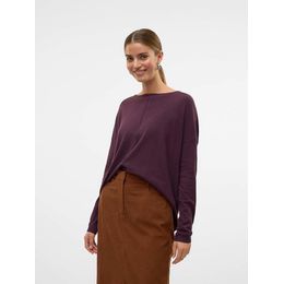 Vila Pullover in Pflaume - 52% | Gr&ouml;&szlig;e XS | Damen-pullover-cardigans