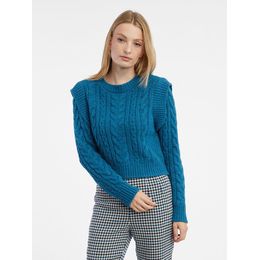 ORSAY Pullover in Blau - 54% | Gr&ouml;&szlig;e S | Damen-pullover-cardigans