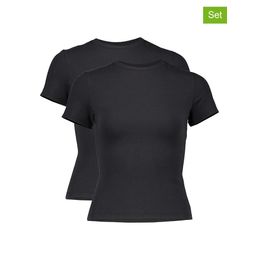 Skims 2er-Set: Shirts in Schwarz - 36% | Gr&ouml;&szlig;e M | Damen-tops
