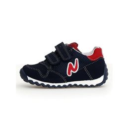 Naturino Leder-Sneakers "Sammy 2" in Schwarz/ Dunkelblau/ Rot - 61% | Gr&ouml;&szlig;e 21 | Babysneakers