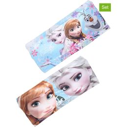 Disney Frozen 2er-Set: Haarb&auml;nder "Frozen" in Hellblau/ Bunt - 33% | Kinderschmuck