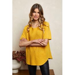Jos&eacute;fine Strickshirt "Imak" in Gelb - 73% | Gr&ouml;&szlig;e M | Damen-tops