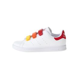 Adidas Sneakers "Stan Smith" in Wei&szlig;/ Bunt - 60% | Gr&ouml;&szlig;e 29,5 | Kindersneakers