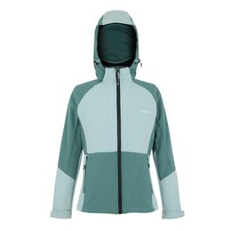 Regatta Softshelljacke "Desoto" in T&uuml;rkis - 70% | Gr&ouml;&szlig;e 38 | Damen-outdoorjacken