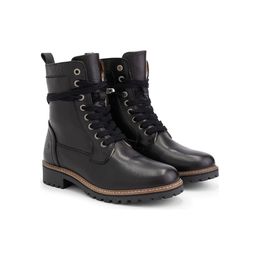 TRAVELIN' Leder-Boots "Kvinlog" in Schwarz - 82% | Gr&ouml;&szlig;e 37 | Damen-stiefel