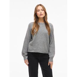 Vila Pullover "Vilas" in Grau - 14% | Gr&ouml;&szlig;e S | Damen-pullover-cardigans