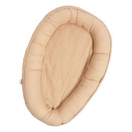Kaiser Naturfellprodukte Musselin-Kuschelnest in Hellbraun - (L)80 x (B)40 cm - 36% | Baby-moebel