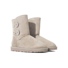 ISLAND BOOT Winterboots "Elisa" in Beige - 81% | Gr&ouml;&szlig;e 39 | Damen-stiefel