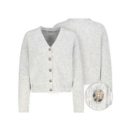 Sublevel Cardigan in Hellgrau - 40% | Gr&ouml;&szlig;e L | Damen-pullover-cardigans