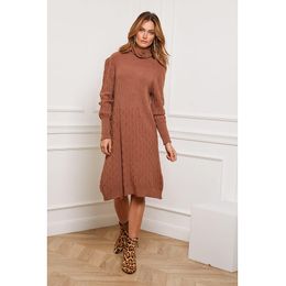 Jos&eacute;fine Strickkleid "Eclose" in Camel - 73% | Gr&ouml;&szlig;e M | Damen-kleider