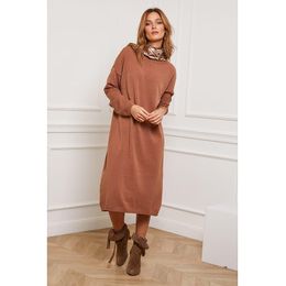 Jos&eacute;fine Strickkleid "Estudiente" in Camel - 73% | Gr&ouml;&szlig;e S | Damen-kleider