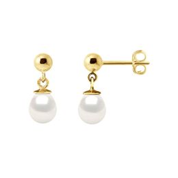 Pearl Addict Gold-Ohrstecker mit Perlen - 83% | Schmuck