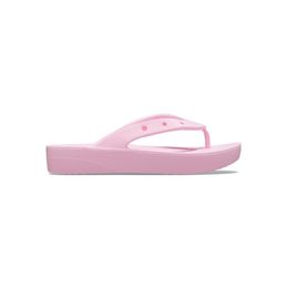 Crocs Zehentrenner "Classic Platform" in Rosa - 45% | Gr&ouml;&szlig;e 41/42 | Damen-sandalen