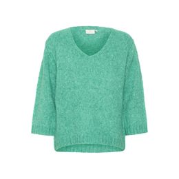 Kaffe Pullover 'Alioma' Damen Gr&ouml;&szlig;e XS gr&uuml;nmeliert