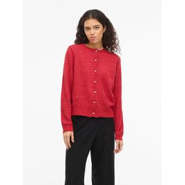 Vila Cardigan "Salsa" in Rot - 63% | Gr&ouml;&szlig;e XS | Damen-pullover-cardigans