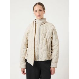 Y.A.S YAS &Uuml;bergangsjacke in Creme - 51% | Gr&ouml;&szlig;e 34 | Damenjacken