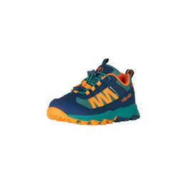 Trollkids Trekkingschuhe "Tronfjell" in Dunkelblau/ Gr&uuml;n/ Orange - 39% | Gr&ouml;&szlig;e 39 | Kinder-outdoor-sport-schuhe