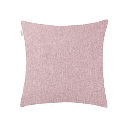 Esprit Kissenh&uuml;lle "Harp" in Rosa - 55% | Gr&ouml;&szlig;e 60x60 cm | Dekokissen
