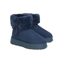 BLACKFIELD Winterboots "Clary" in Dunkelblau - 78% | Gr&ouml;&szlig;e 39 | Damen-stiefel