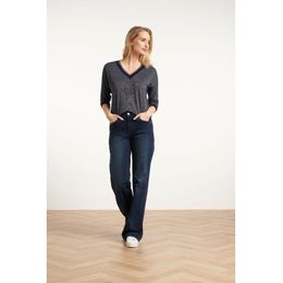 Smashed Lemon Jeans - Flared fit - in Dunkelblau - 57% | Gr&ouml;&szlig;e M | Damenjeans