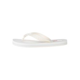 Tommy Hilfiger Shoes Zehentrenner in Creme - 36% | Gr&ouml;&szlig;e 36 | Damen-sandalen