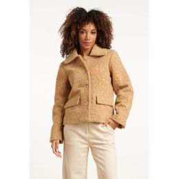 Smashed Lemon &Uuml;bergangsjacke in Beige - 65% | Gr&ouml;&szlig;e S | Damenjacken