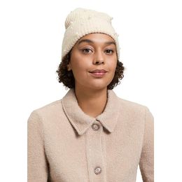 Cartoon Beanie in Creme - 40% | Damen-muetzen-caps