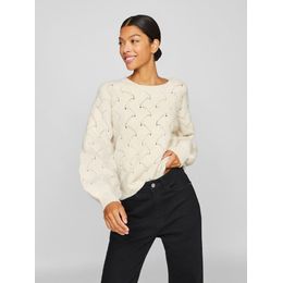 Vila Pullover "Sulfina" in Beige - 40% | Gr&ouml;&szlig;e XL | Damen-pullover-cardigans