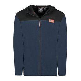 Geographical Norway Fleecejacke "Uniclerc" in Dunkelblau - 51% | Gr&ouml;&szlig;e L | Herren-pullover-sport