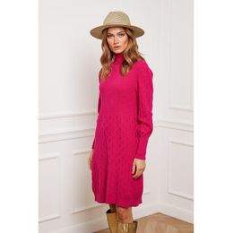 Jos&eacute;fine Strickkleid "Eclose" in Fuchsia - 74% | Gr&ouml;&szlig;e XL | Damen-kleider