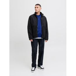 Jack & Jones Jack & Jones Fleecejacke 'JWHMARVIN' Herren Gr&ouml;&szlig;e XXL schwarz