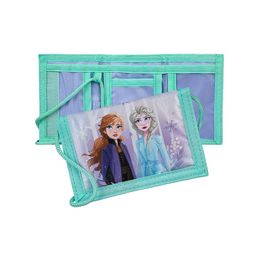 Disney Frozen Geldbeutel "Frozen" in T&uuml;rkis/ Lila - (L)9,5 x (B)13,5 x (H)12,5 cm - 16% | Kinder-rucksaecke-taschen