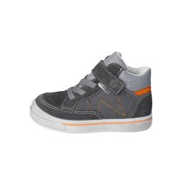 Ricosta Leder-Sneakers "Jakub-S" in Anthrazit - 35% | Gr&ouml;&szlig;e 32 | Kindersneakers