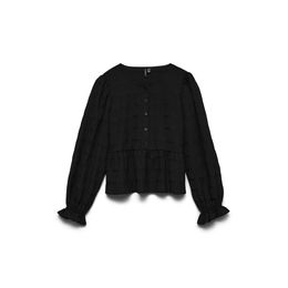 V&eacute;ro Moda Vero Moda Bluse 'VMErma' Damen Gr&ouml;&szlig;e L schwarz