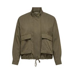 Only Carmakoma &Uuml;bergangsjacke 'CARDonna' Damen Gr&ouml;&szlig;e 7XL khaki