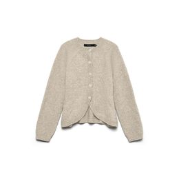 V&eacute;ro Moda Vero Moda Strickjacke 'VMWish' Damen Gr&ouml;&szlig;e S beigemeliert
