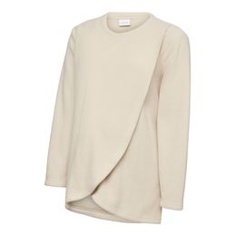 MAMALICIOUS Umstand Shirt Damen Gr&ouml;&szlig;e L hellbeige
