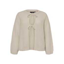Vero Moda Curve Strickjacke 'VMCVision' Damen Gr&ouml;&szlig;e XXL beige