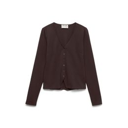 V&eacute;ro Moda Vero Moda Strickjacke 'AWCPatricia' Damen Gr&ouml;&szlig;e L dunkelbraun