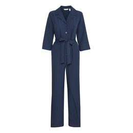 B.Young Jumpsuit 'Mmmidde' Damen Gr&ouml;&szlig;e XS dunkelblau / wei&szlig;