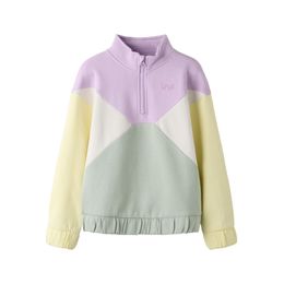 name it Sweatshirt M&auml;dchen Gr&ouml;&szlig;e 146/152 pastellgelb / pastellgr&uuml;n / pastelllila / wei&szlig;
