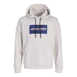 Jack & Jones Jack & Jones Sweatshirt Herren Gr&ouml;&szlig;e M dunkelblau / wei&szlig;meliert